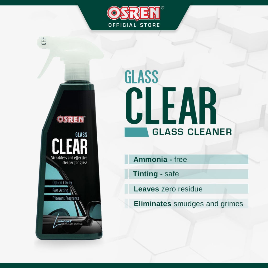 OSREN Luminous Glass Clear - Glass Cleaner (545ml) | Shopee Malaysia