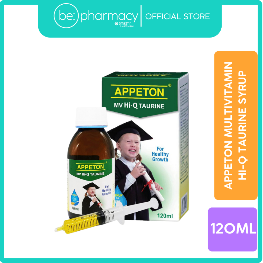 Appeton Multivitamin HI-Q Taurine Syrup 120ML | Shopee Malaysia