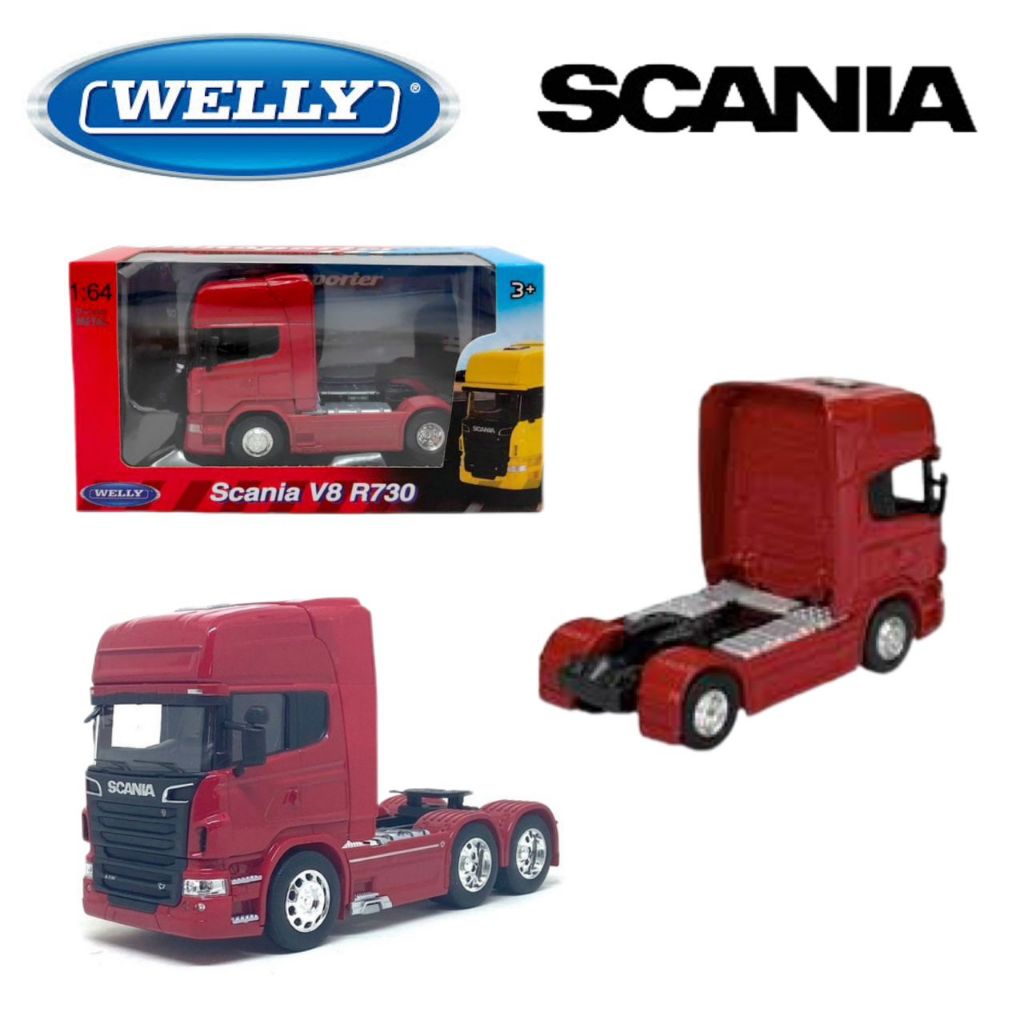 Original Welly Scania V8 R730 Scale 1:64 Die Cast Ready Stock In ...