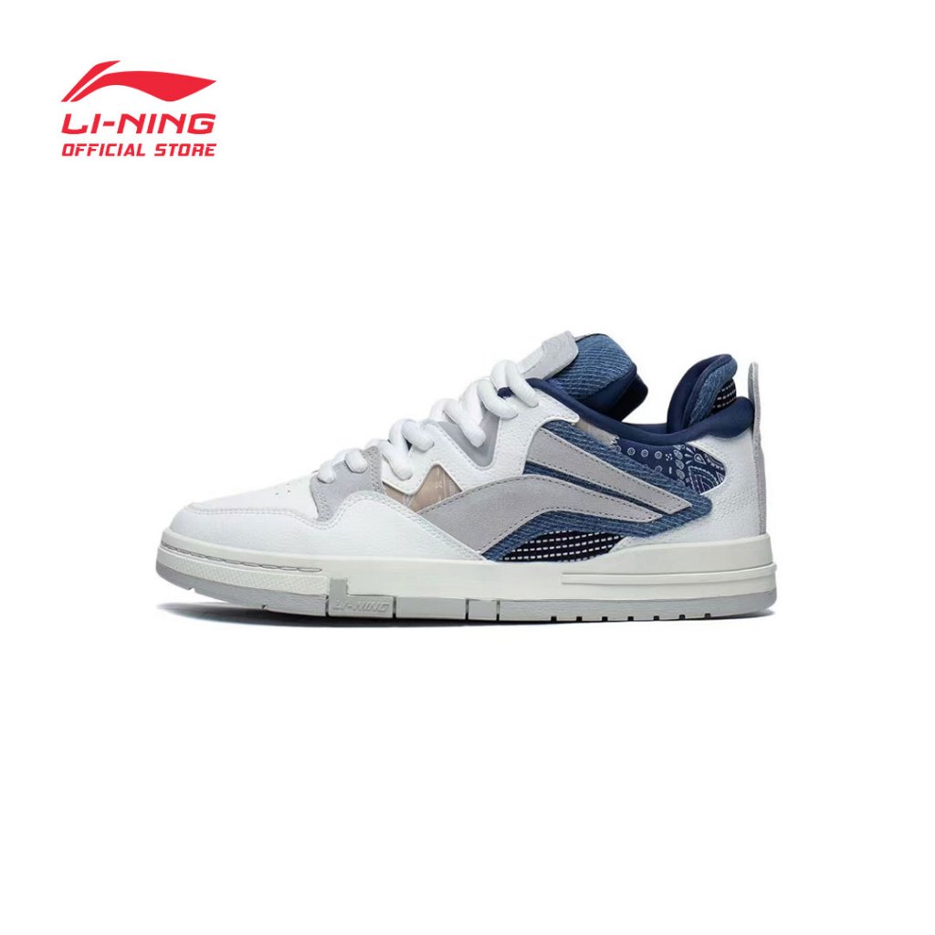LI-NING WAVE PRO "SPECIAL STORY" MEN'S SKATE SHOES - SNOW WHITE/GREY ...