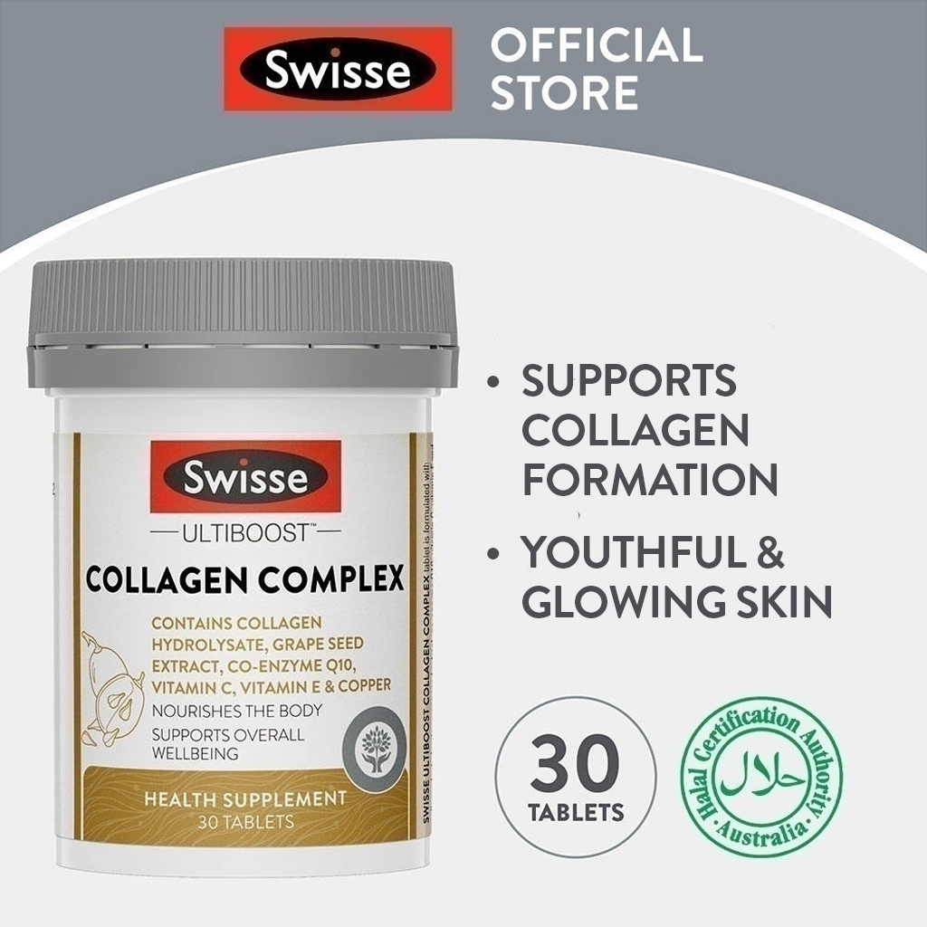 [EXP 29 APR 2026] Swisse Beauty Collagen Complex (30 Tabs) | Shopee ...