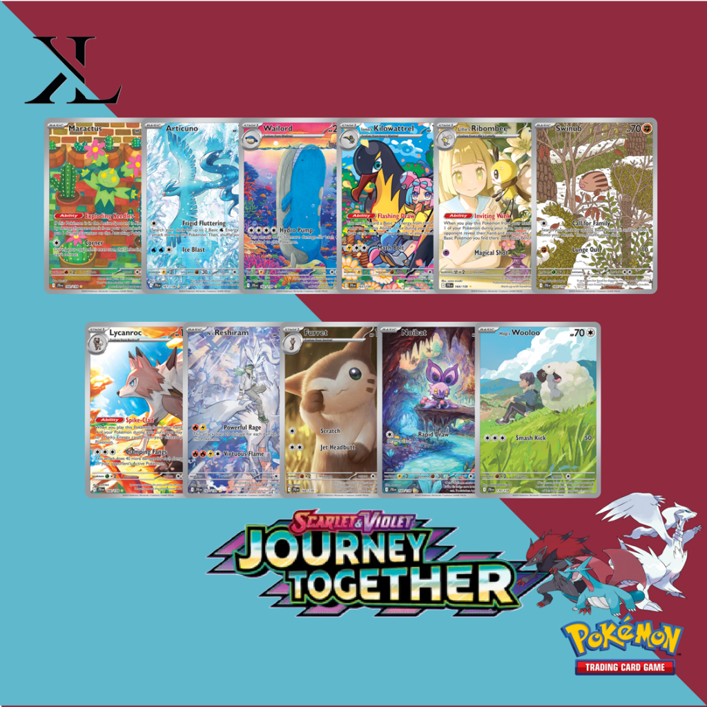 Pokémon TCG: SV9 Journey Together - IR | Shopee Malaysia