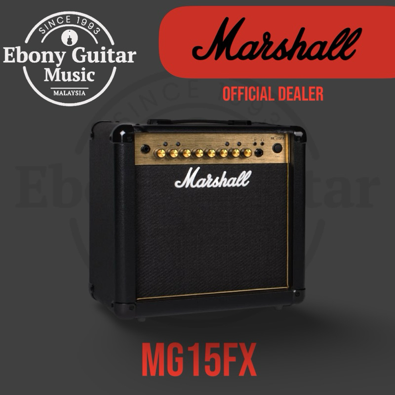 Marshall MG15GFX Gold Series 15W Guitar Combo Amplifier w/Reverb ...