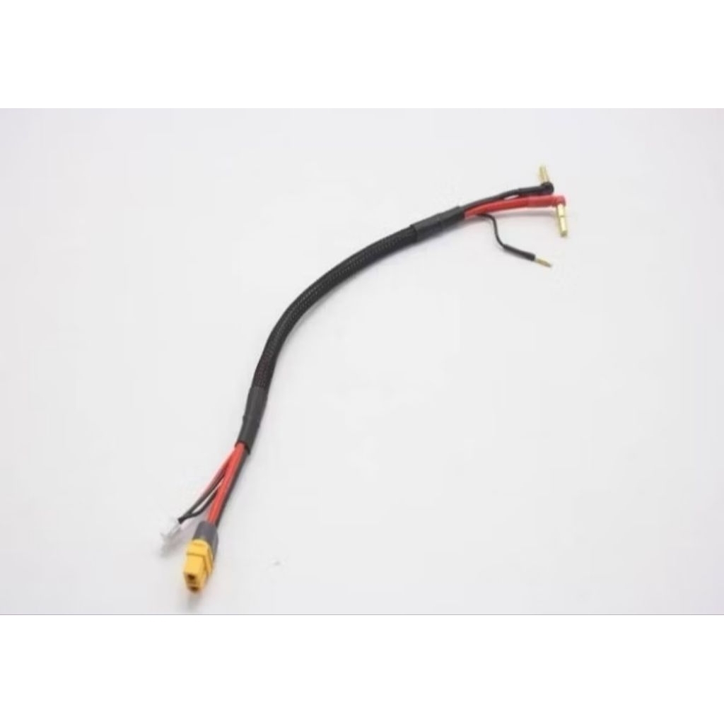 RC 30CM CHARGER BATTER BALANCE CABLE XT60 TO 4-5MM BULLET PLUG | Shopee ...