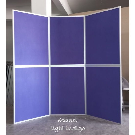 6Panel 6Ft Smart Folding Display Panel With Poster Bag I Papan Pameran ...