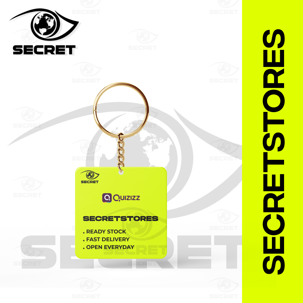 Quizizz Premium Custom Business Company Quizizz Premium Keychain ...