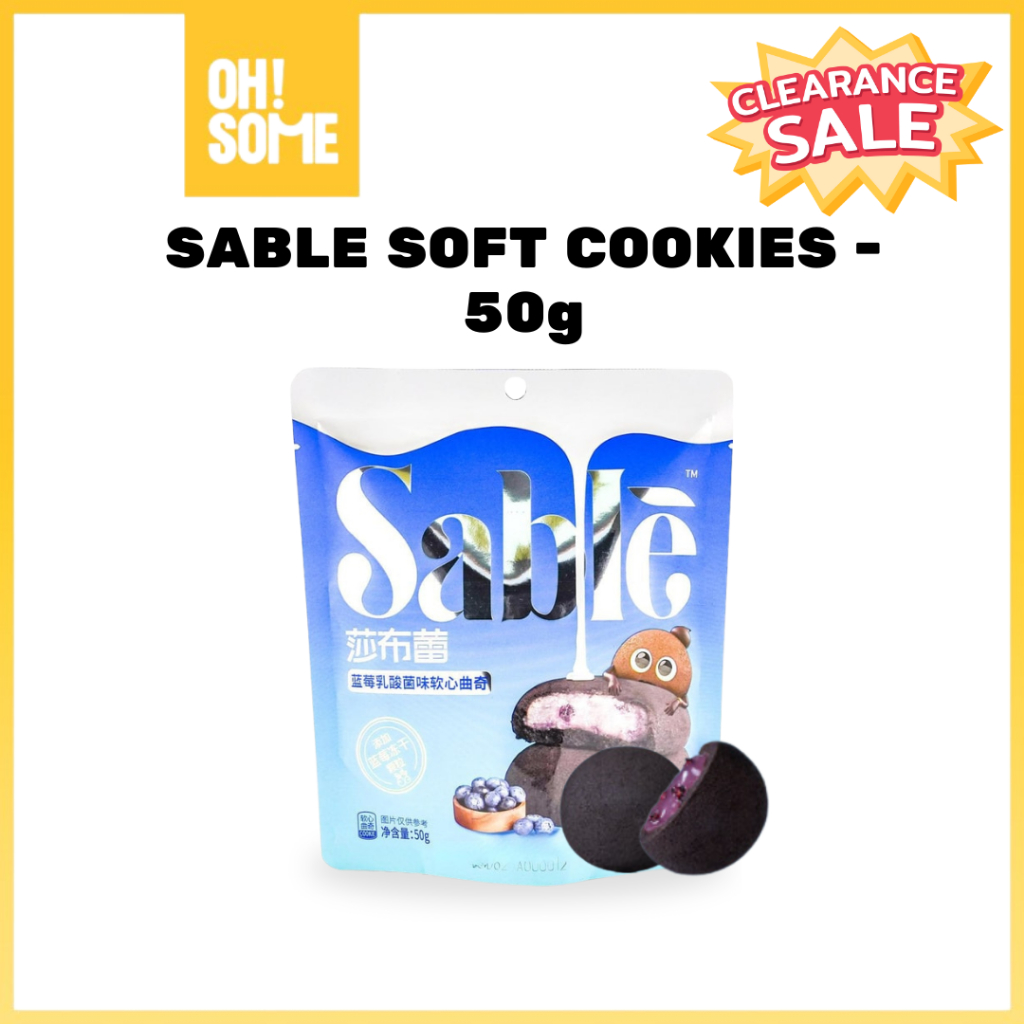 OHSOME - [Expired: 24 June 2025] Sable Soft Cookies Blueberry Probiotic ...