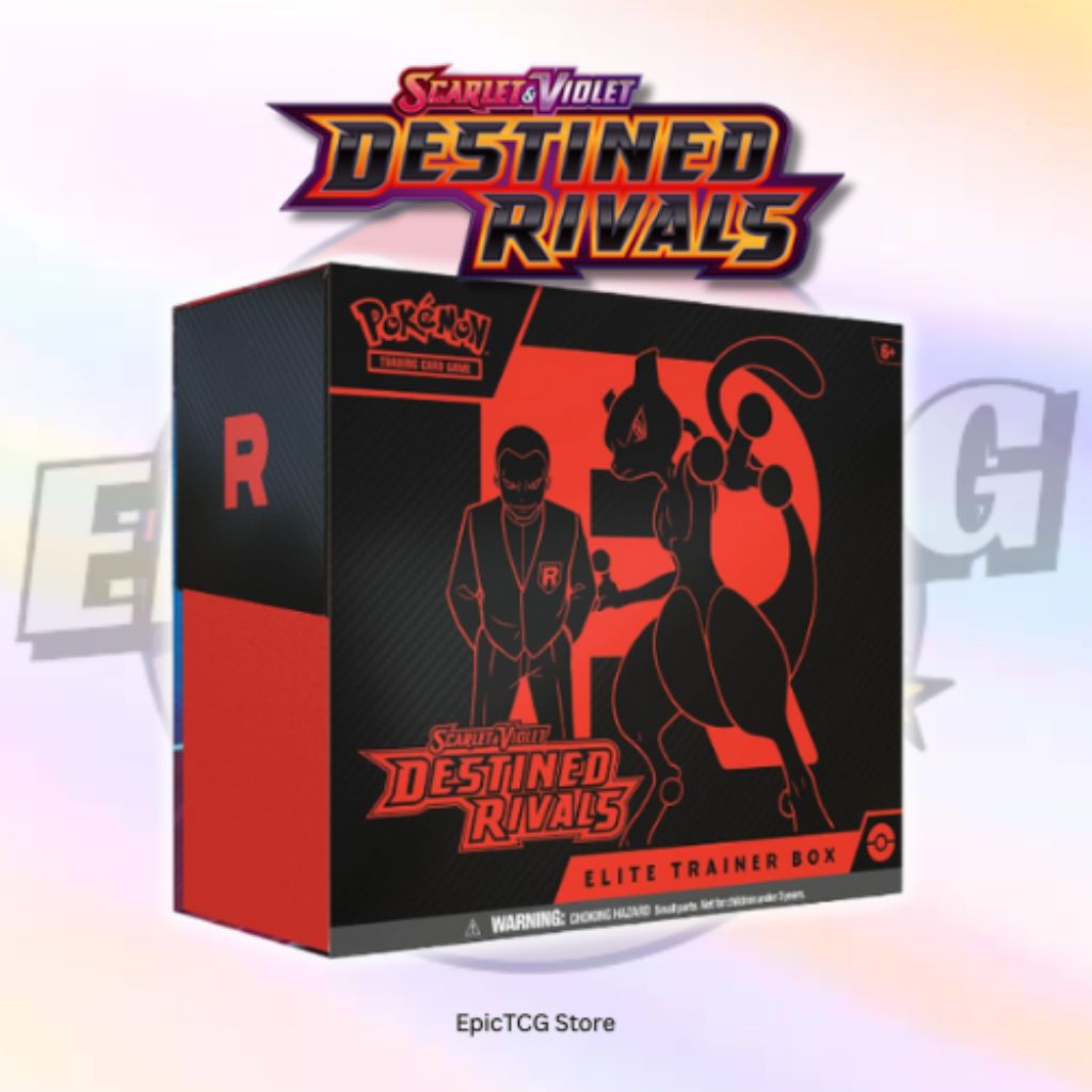 [Ready Stock][Pokémon TCG] SV10 Destined Rivals ETB Box | Shopee Malaysia