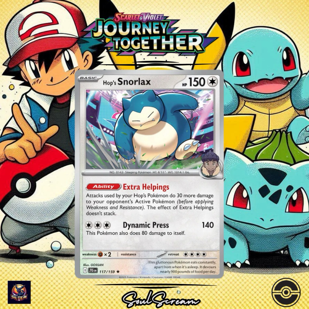 Pokemon TCG Hops Snorlax Journey Together | Shopee Malaysia