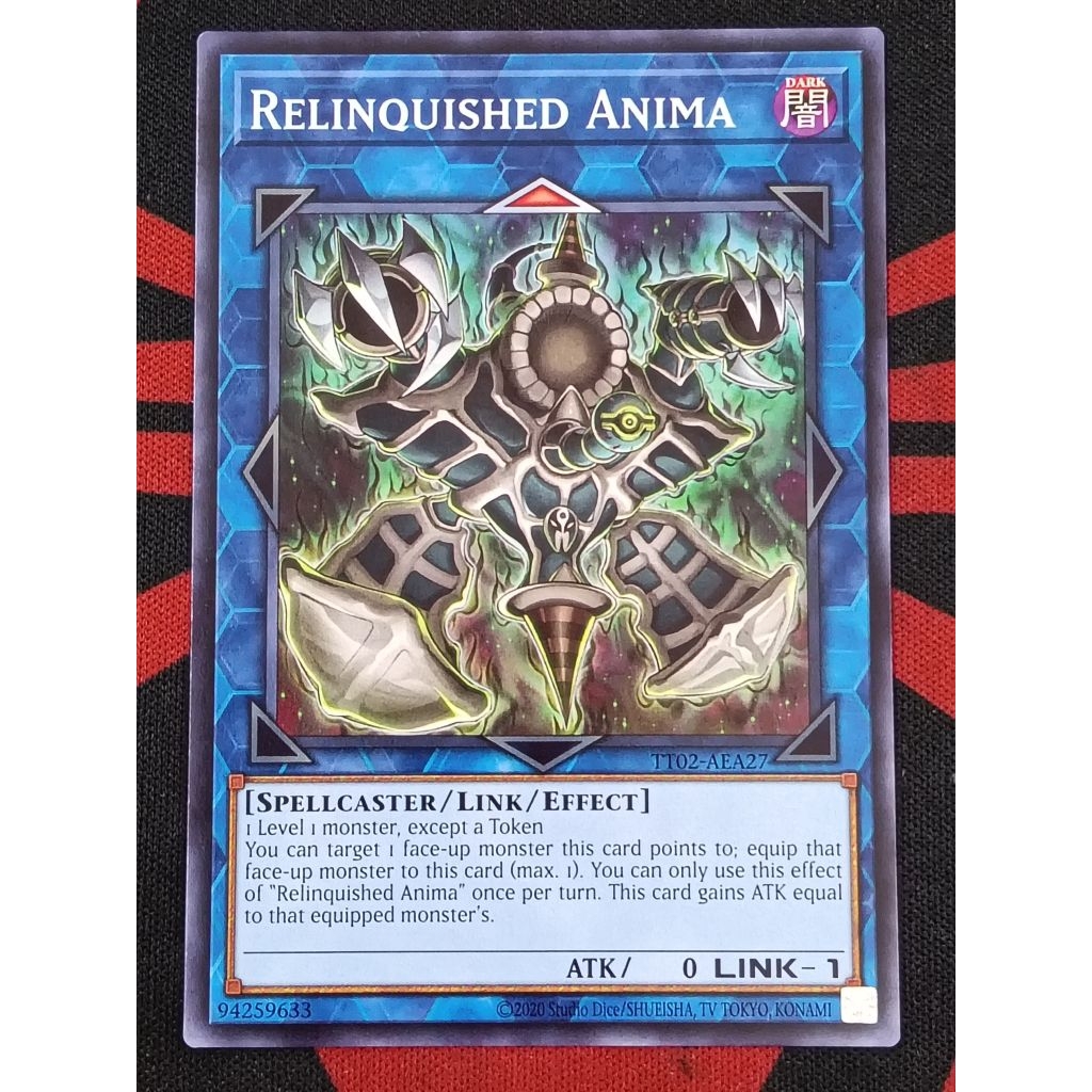 YUGIOH KONAMI TT02-AEA27 Relinquished Anima (C) | Shopee Malaysia