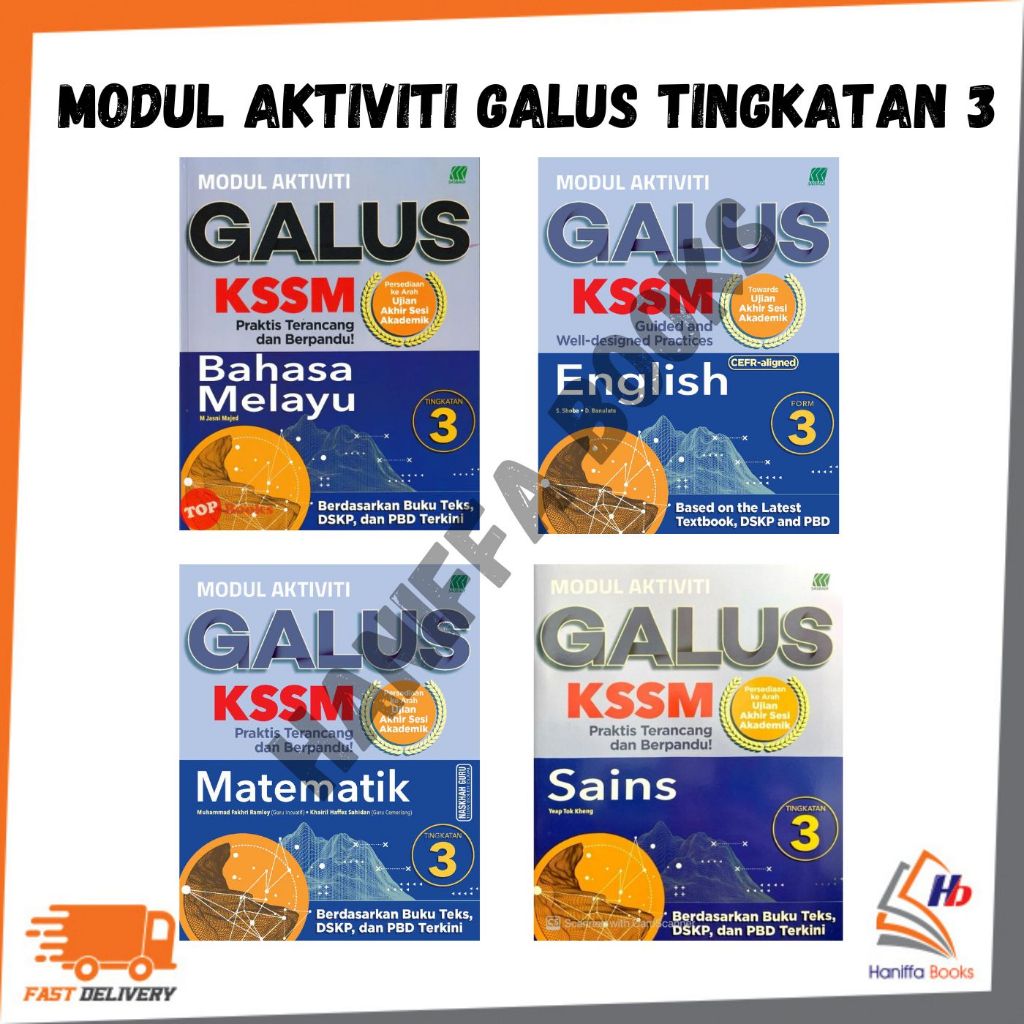 SASBADI : MODUL AKTIVITI GALUS KSSM TINGKATAN 3 | Shopee Malaysia