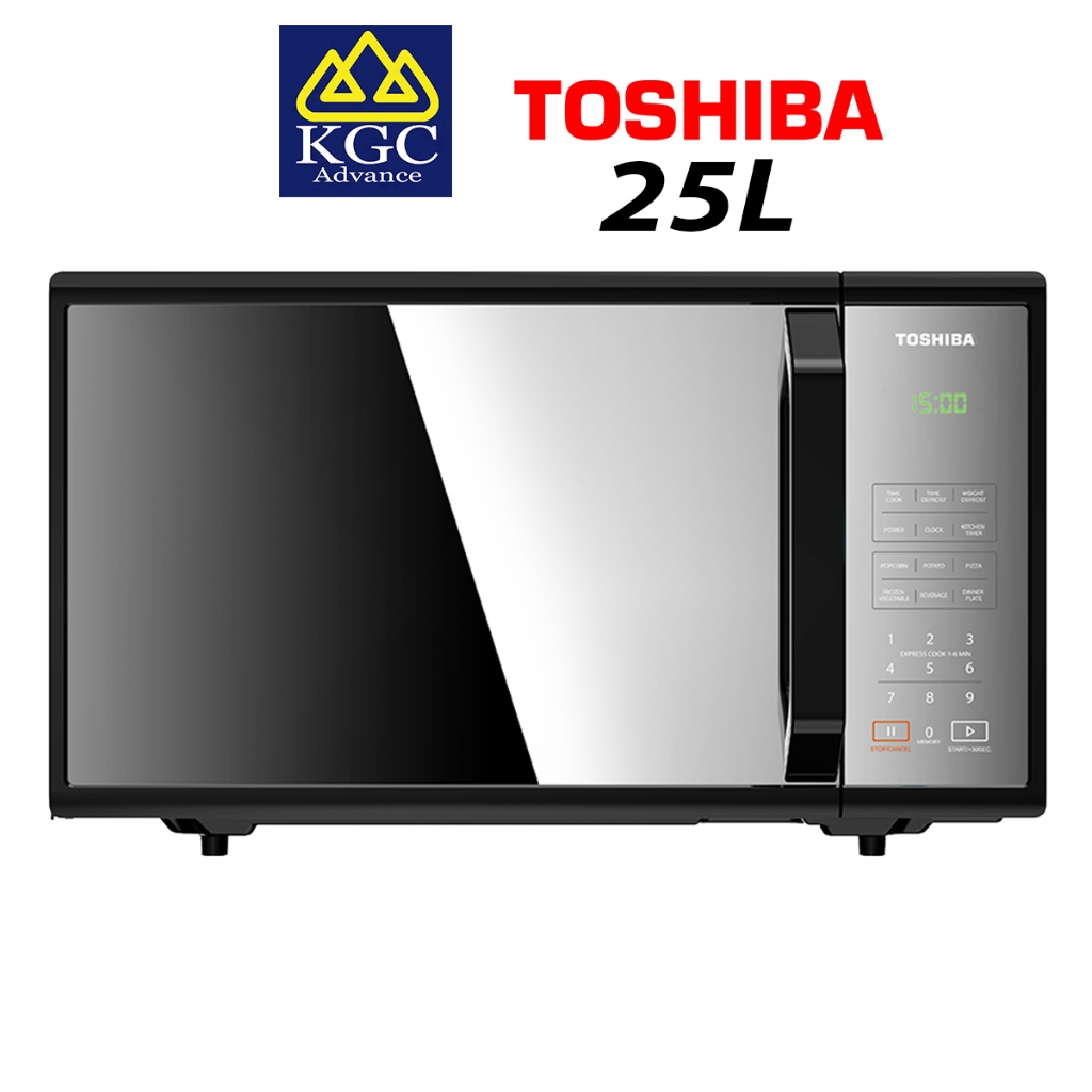 Toshiba MM-EM25PF(BM) 25L MICROWAVE OVEN Ketuhar Gelombang Mikro | Shopee Malaysia