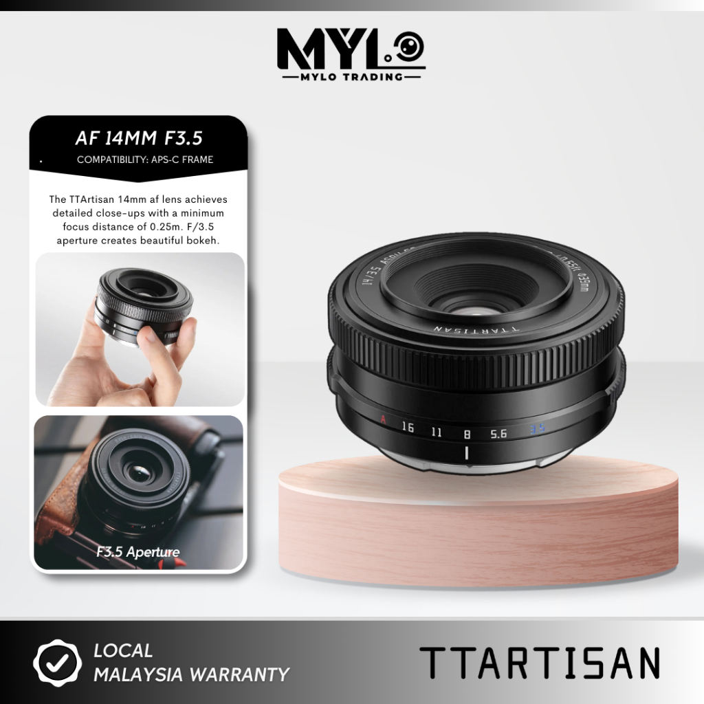 TTArtisan 14mm F3.5 AF Lens for Sony A6400 | ZV-E10 | ZV-E10 II | A7C ...