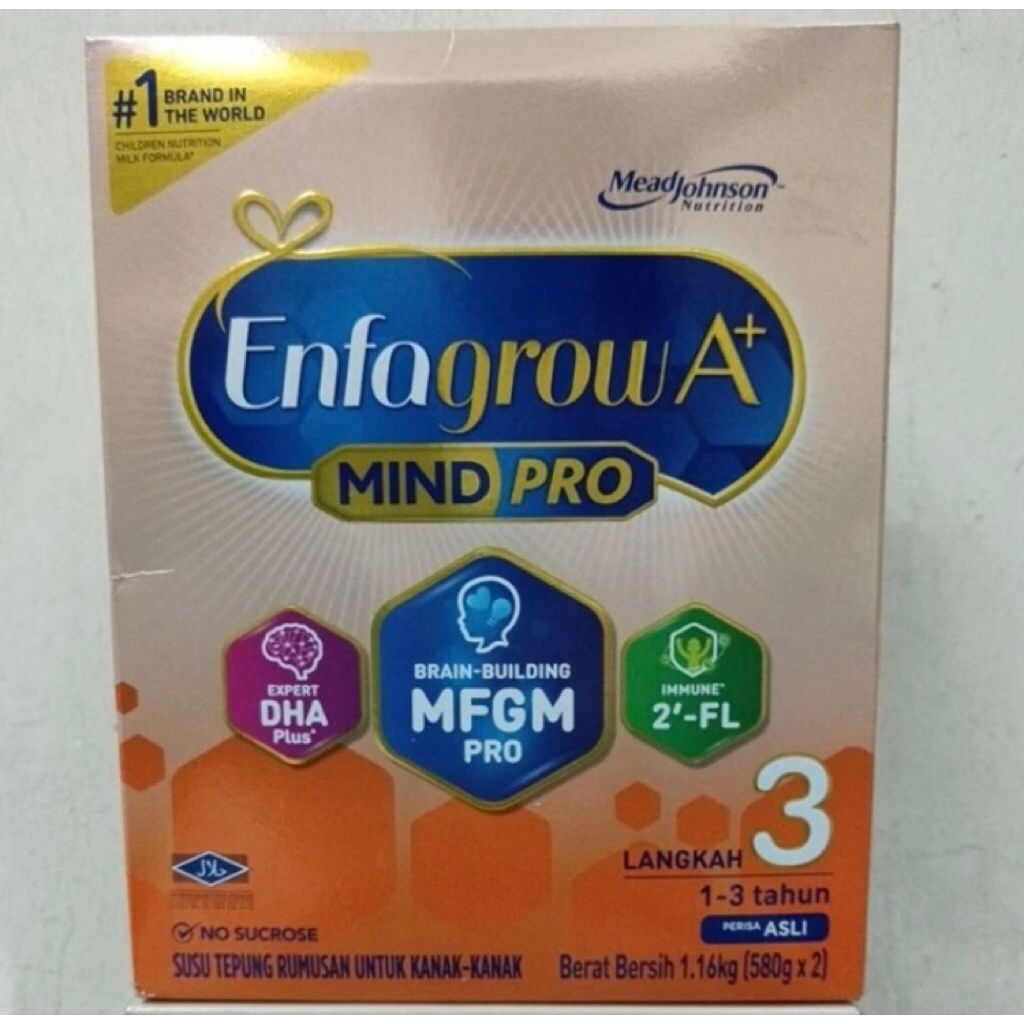 Enfagrow A+ Mind Pro Step 3 Asli - 1.16kg Exp: 08/2026 | Shopee Malaysia