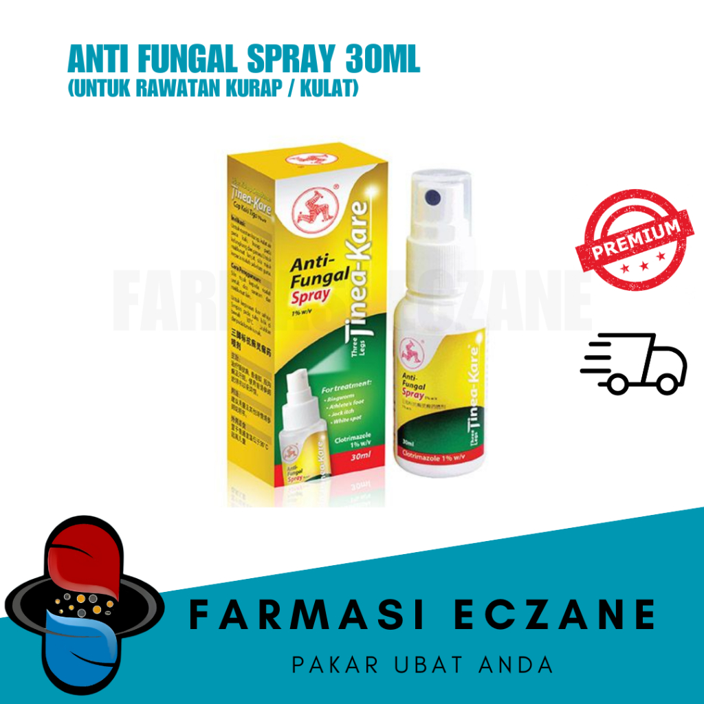 PROMO RM11.90 SHJ!! ANTI-FUNGAL SPRAY 30ML (Rawatan kulat / kurap ...
