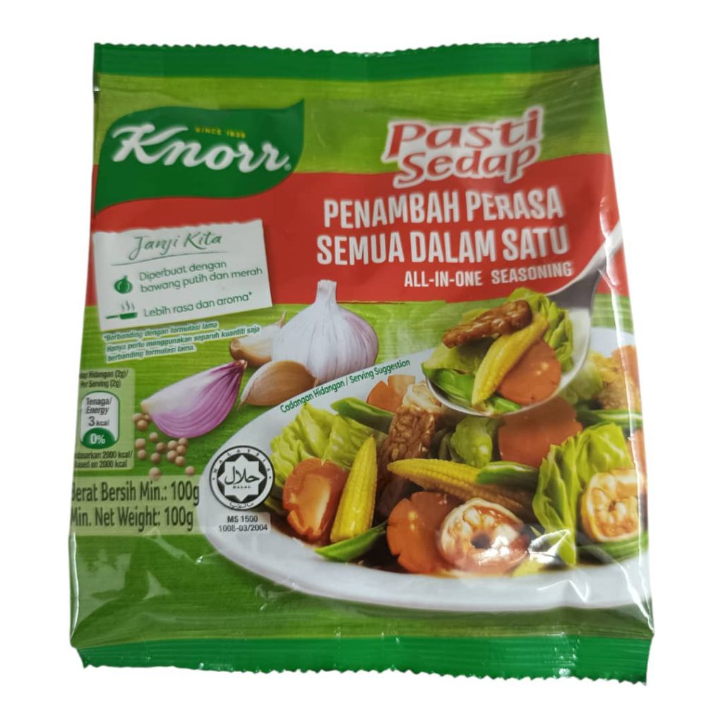 Knorr Pasti Sedap All In One Seasoning Penambah Perasa Semua Dalam Satu ...