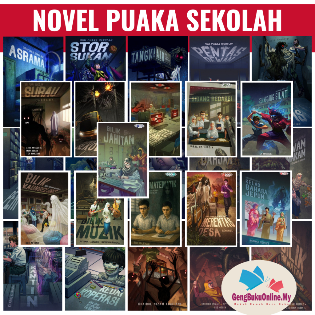 Novel Penerbit-X: Siri Puaka Sekolah - Misteri, Seram, Novel Thriller | Shopee Malaysia