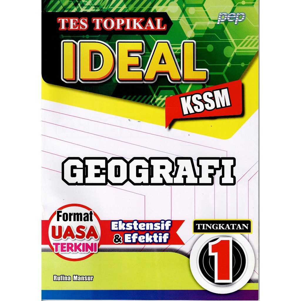 BUKU LATIHAN ( 2025 ) : TES TOPIKAL IDEAL GEOGRAFI TINGKATAN 1 KSSM ...