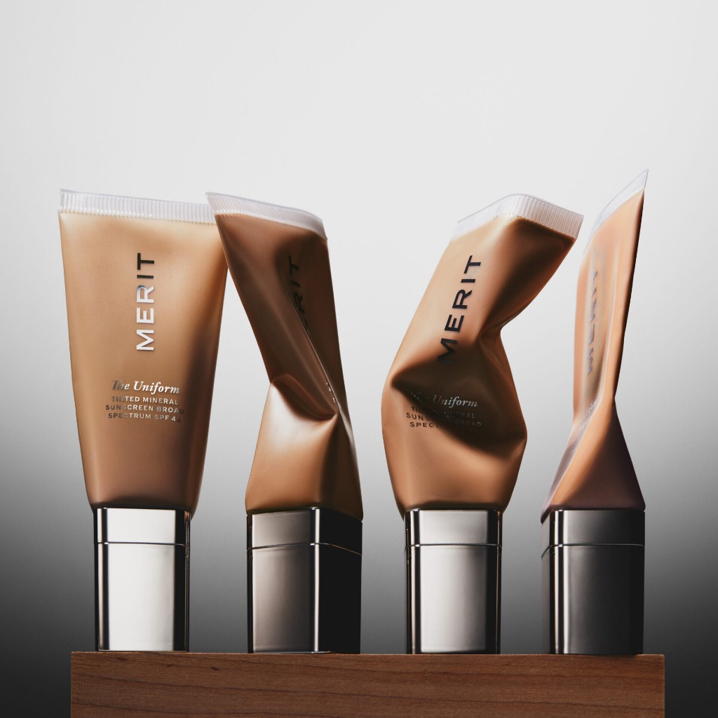 Merit Uniform Tinted Mineral Sunscreen SPF 45 Light Sheer Tint ...