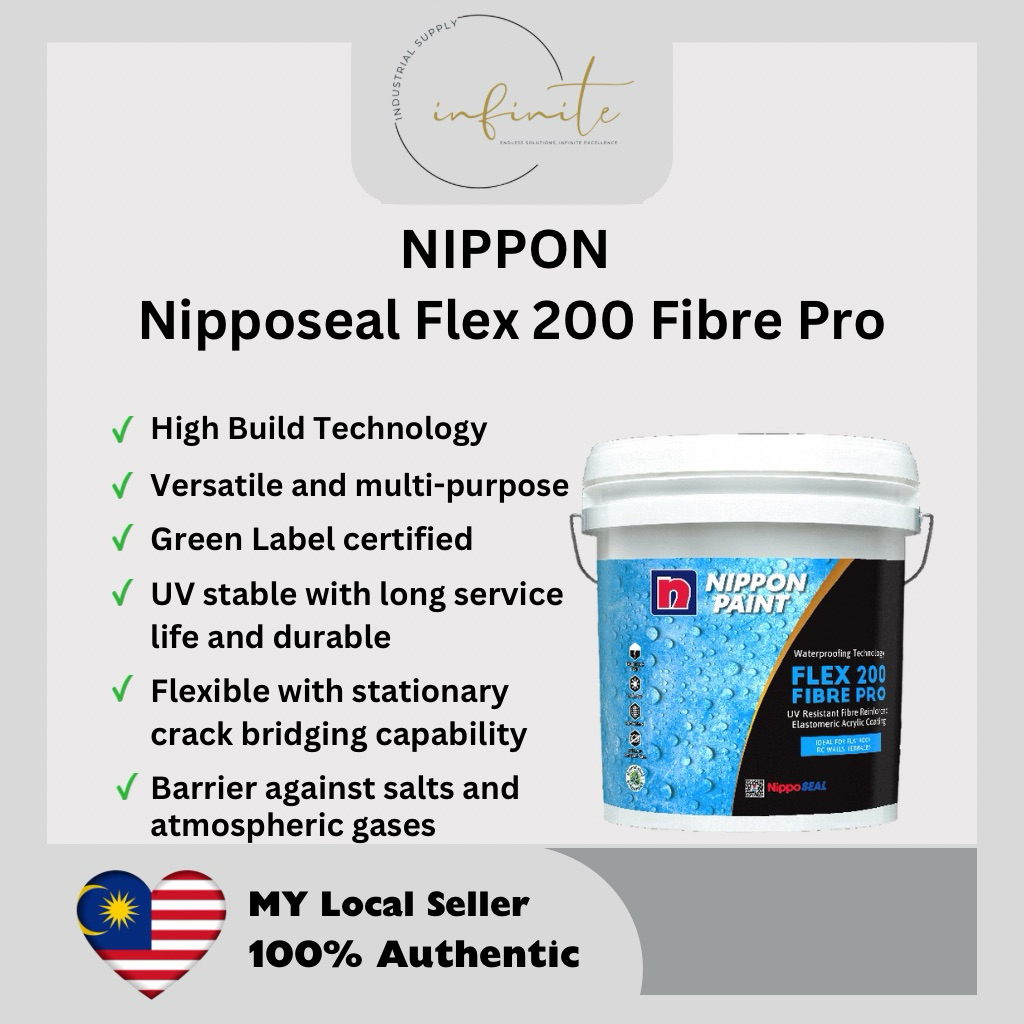 NIPPON Nipposeal Flex 200 Fibre Pro | Shopee Malaysia