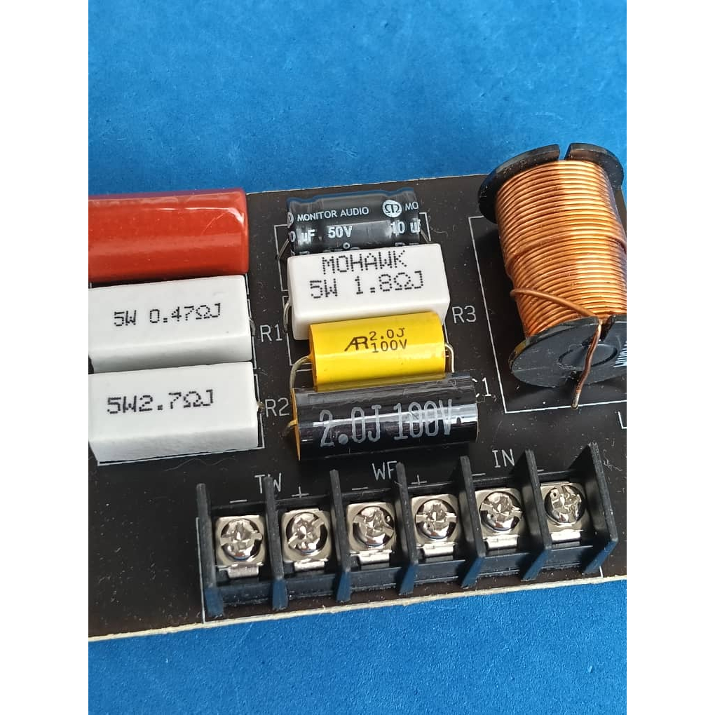 1 pc branded OEM branded OEM 2 way car audio crossover network (MG6.2 ...