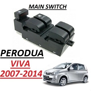 Perodua Viva 2007 - 2014 Power Window Main Switch Auto Down Side Window ...