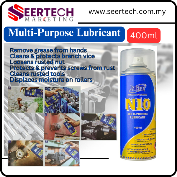 Anti Rust Spray 400ml for multi purpose remove grease clean & protect ...