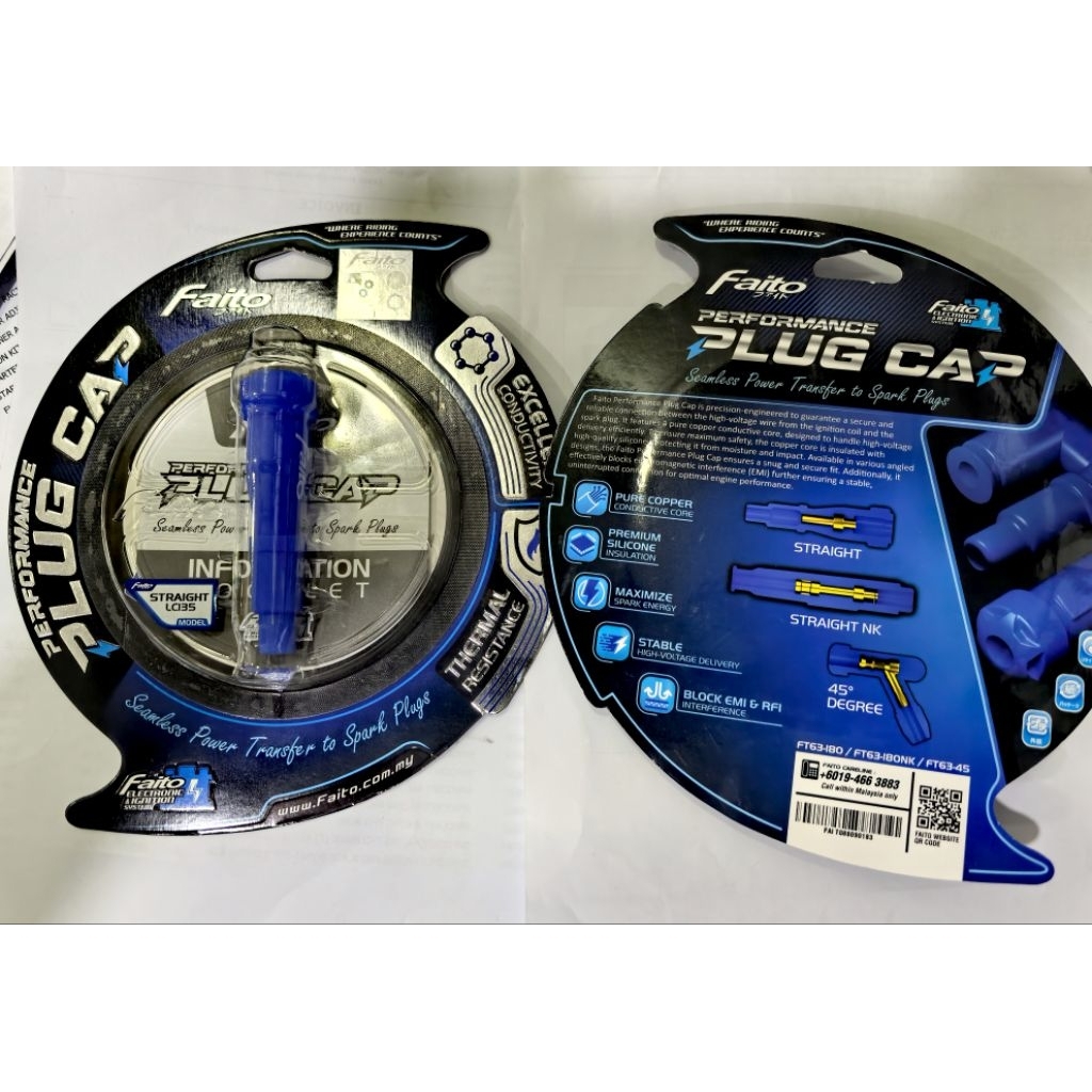 FAITO YAMAHA LC135 Y15 Y16 FZ150 SILICONE PLUG TOP PLUG CAP | Shopee ...