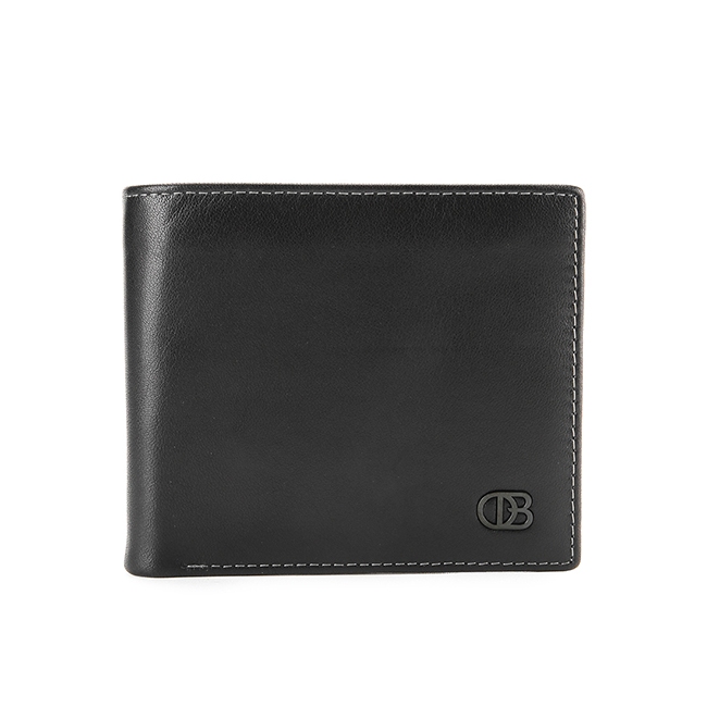 OBERMAIN RFID Short Wallet / Genuine Leather / Black / OBW322G1 ...