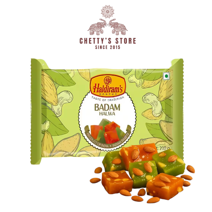 (IMPORTED) HALDIRAM'S BADAM HALWA 200G INDIAN SWEETS MANISAN INDIA ...