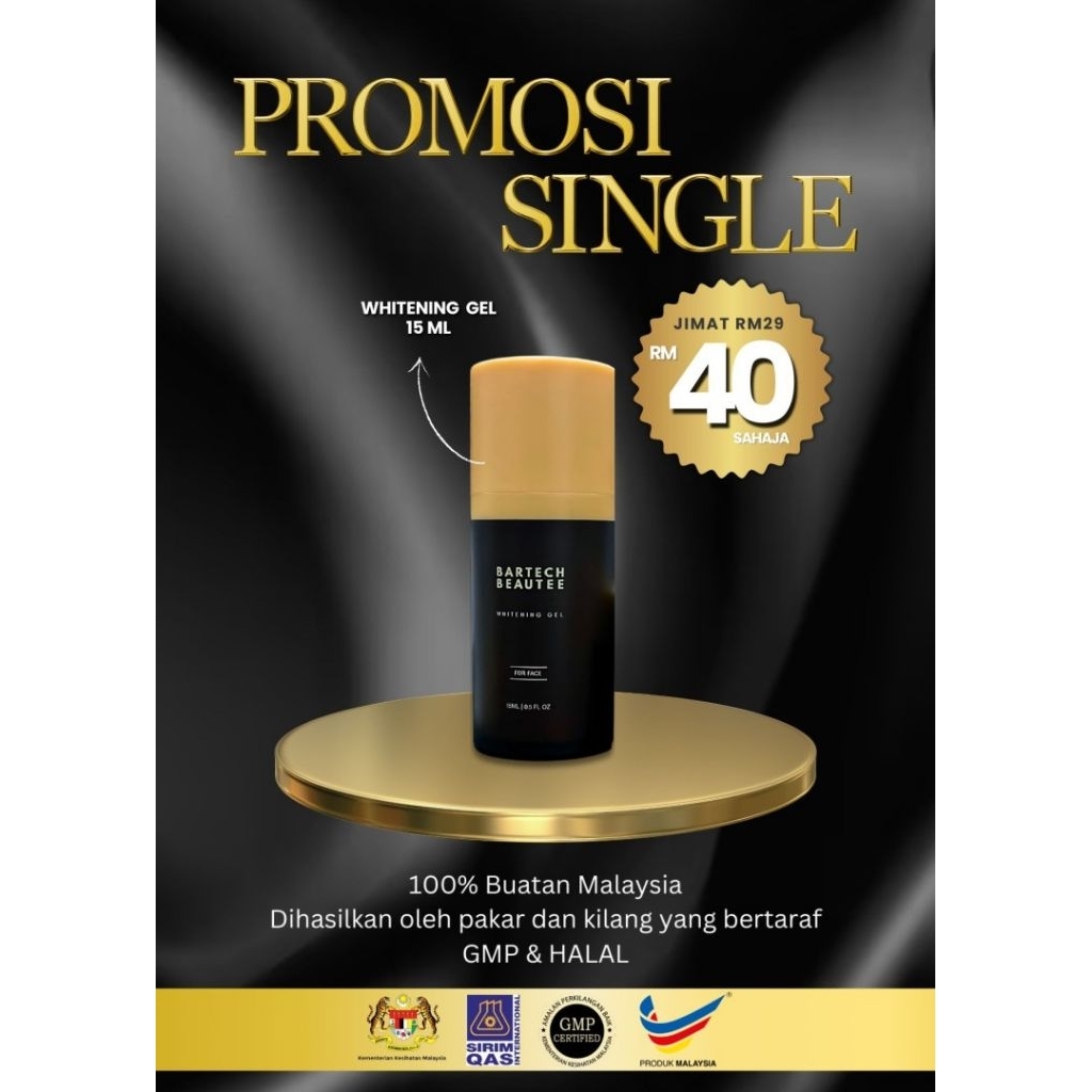 BARTECH BEAUTEE WHITENING GEL KAK LIN | Shopee Malaysia