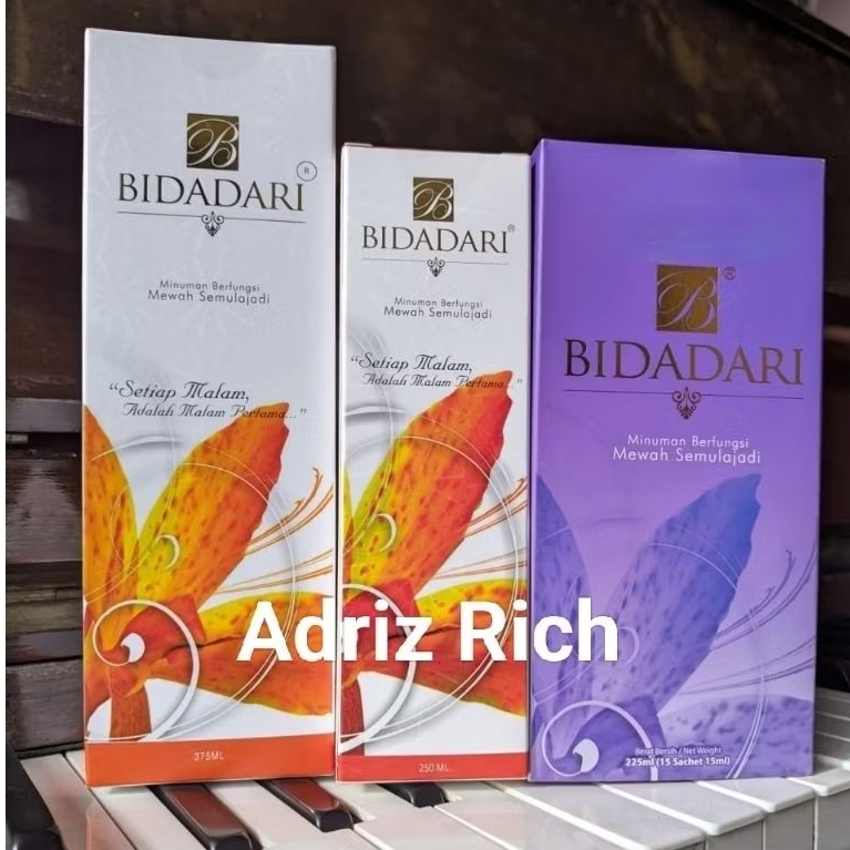 Jus Bidadari DCL Minuman Kesihatan Wanita 375ml/250ml/ 15 Sachet/Body ...