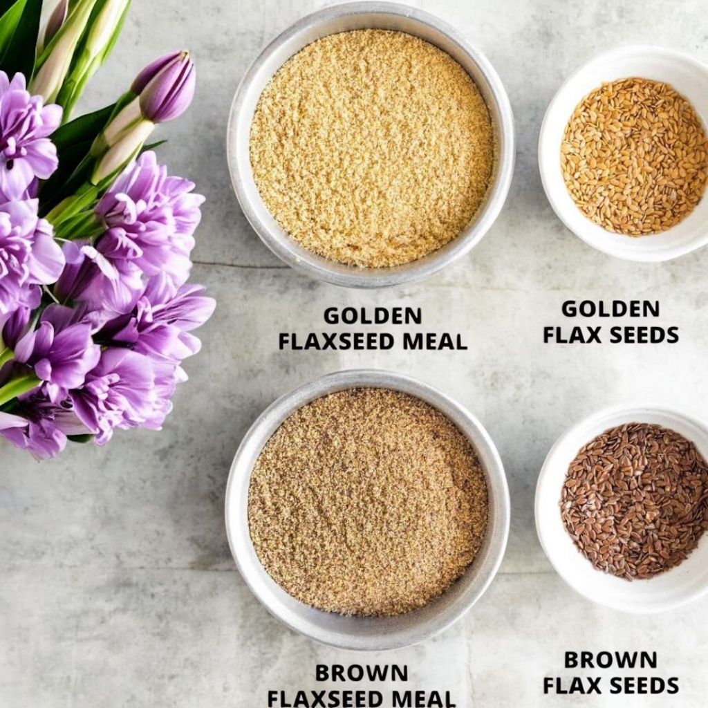 500g | 1000g ORGANIC GOLDEN & BROWN FLAXSEEDS & FLAXSEED MEAL | FLAXSEED POWDER | 棕色亚麻籽 ...