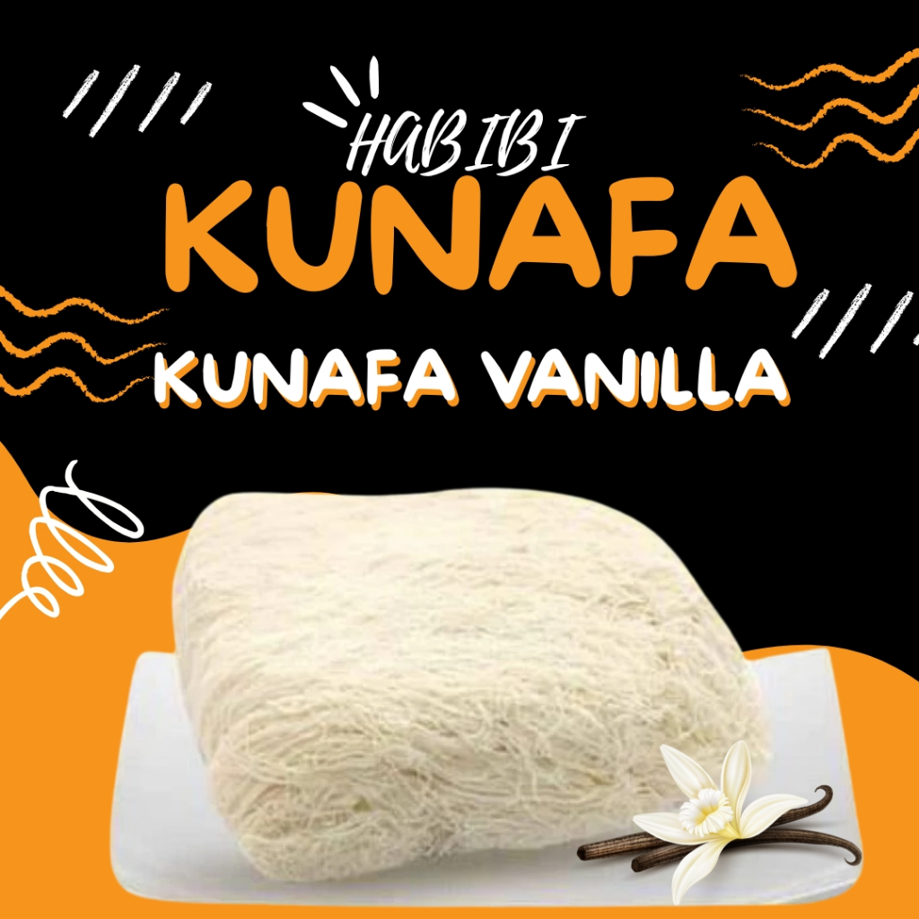 Vanilla Kunafa Dough 500g - 1Kg by Habibi Kunafa | Shopee Malaysia