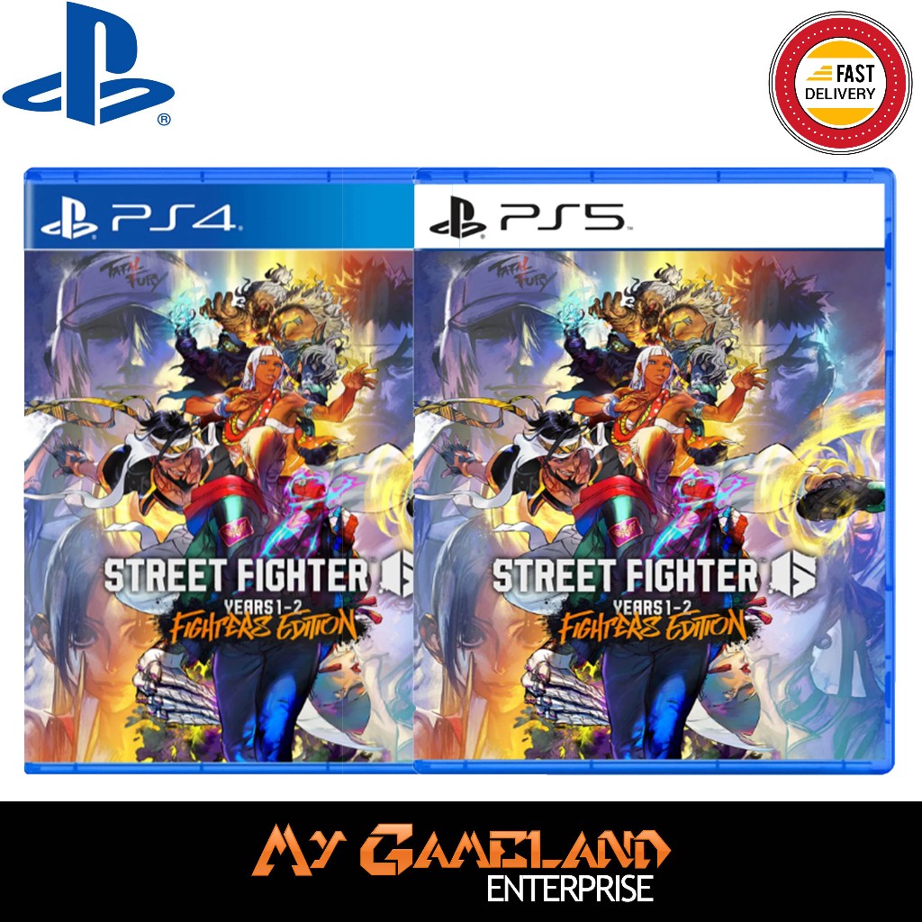 PS4 / PS5 Street Fighter 6 Years 1-2 Fighters Edition (R3)(English ...