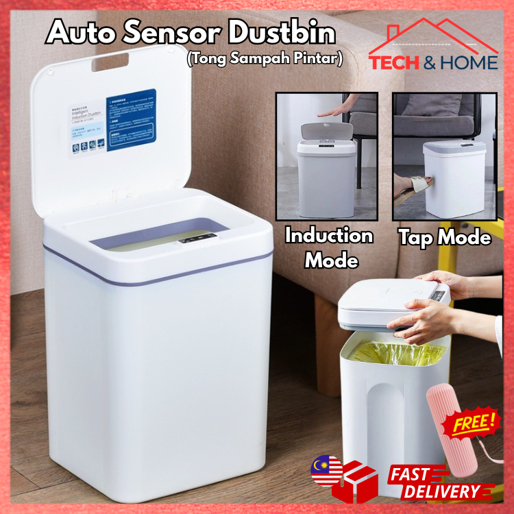 18L Automatic Dustbin Motion Sensor Smart Sensor Dustbin Electronic ...