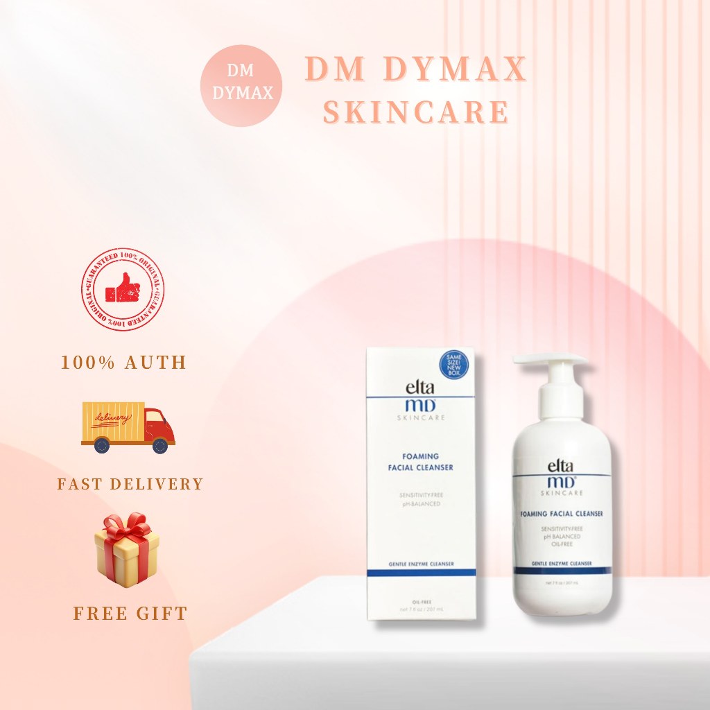 DM DYMAX EltaMD Foaming Facial Cleanser Enzyme Elta (207ml/7oz) ELTA MD ...