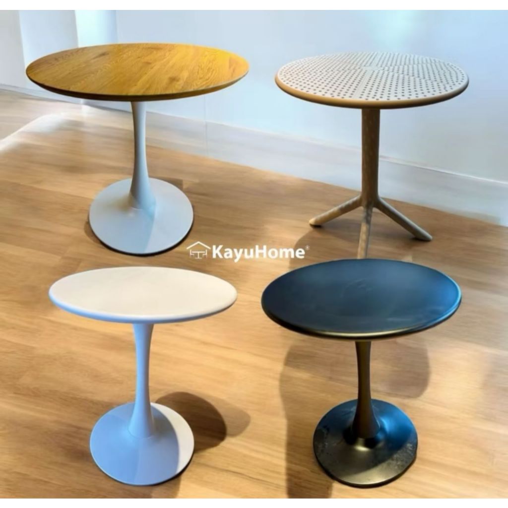 Meja Cafe/Outdoor Minimalis Aesthetic Table Kalis Air | Shopee Malaysia