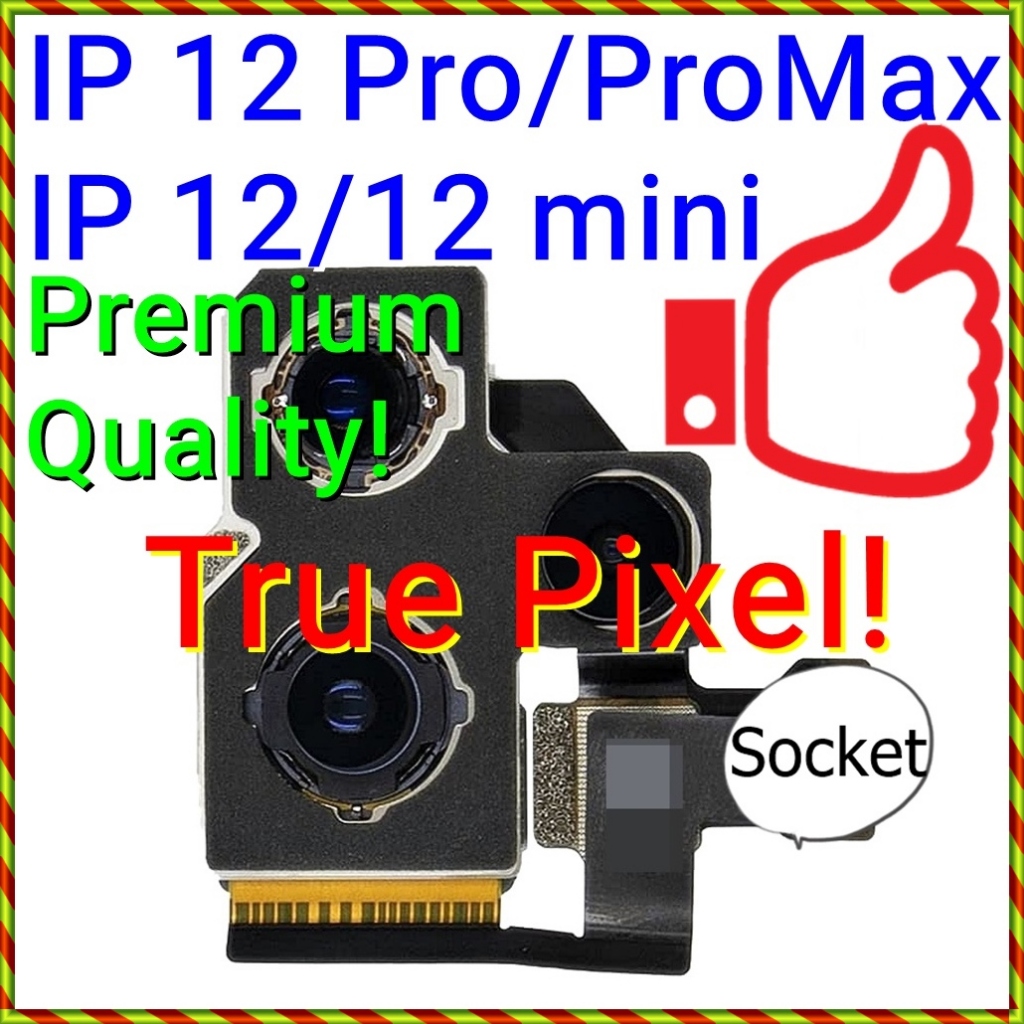 (12MP) NEW ORI Back BIG Rear Main Camera Lens Set Flex Ribbon for ...