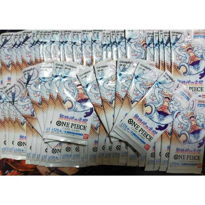One Piece Card OP-05 20 random packs BANDAI OP05 1st Anniversary ...