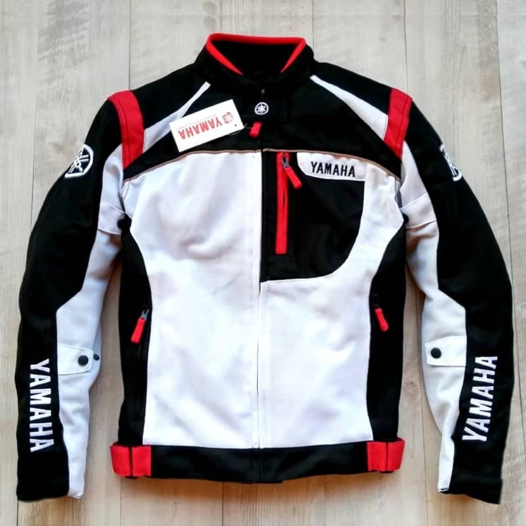 Yamaha mens Motorcycle Jacket Riding Racing Motorbike Clothing ...