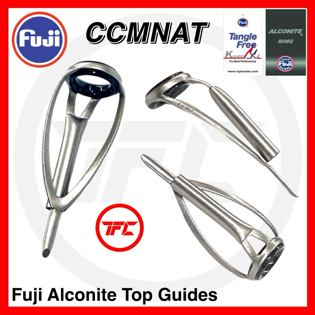 FUJI Top Guides CCMNAT Alconite Ring Surf Rod Cincin Joran Ganti Tangle ...