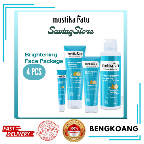 MUSTIKA RATU BRIGHTENING FACE PACKAGE (BRIGHTENING BENGKOANG)-READY ...