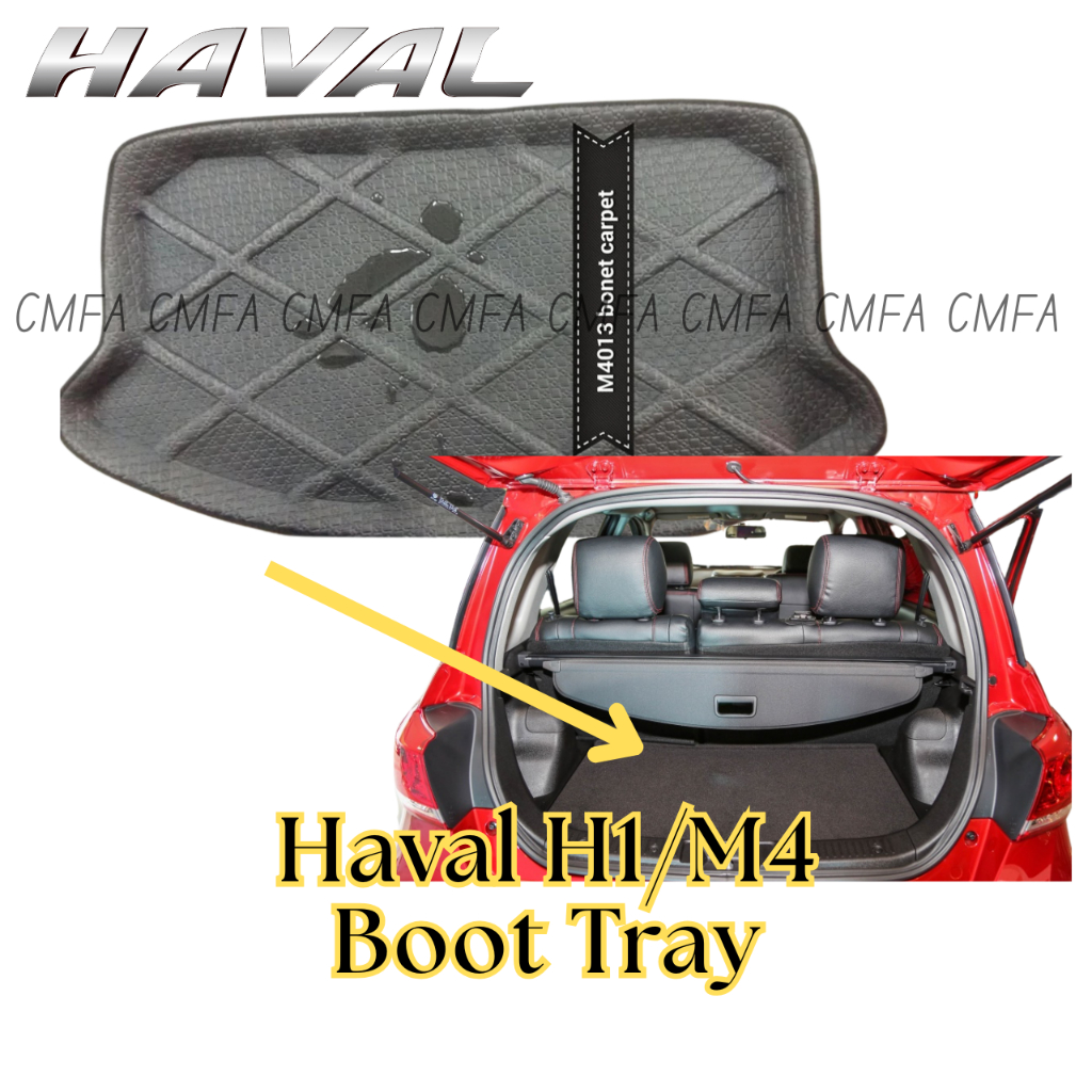 HAVAL H1 Great Wall M4 GWM Greatwall Boot Tray Trunk Cargo Trunk Carpet ...