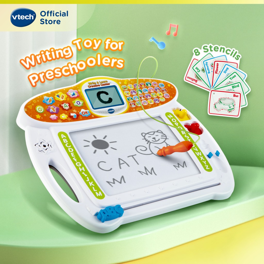 VTech Write Learn Creative Center Electronic Learning Toys Letter Kids Magnetic Writing Board ...