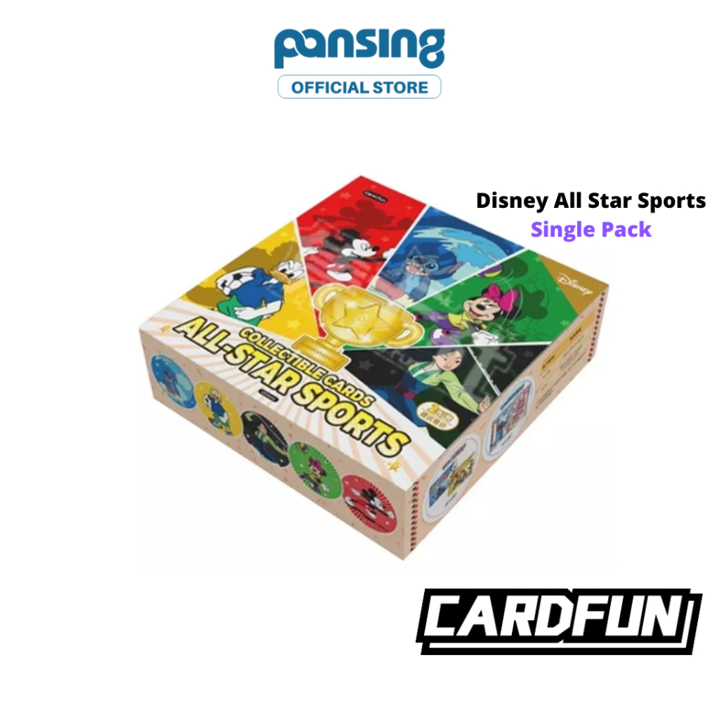 CARDFUN Disney All-Star Sports Blind Box Single Pack Cards (4 cards ...
