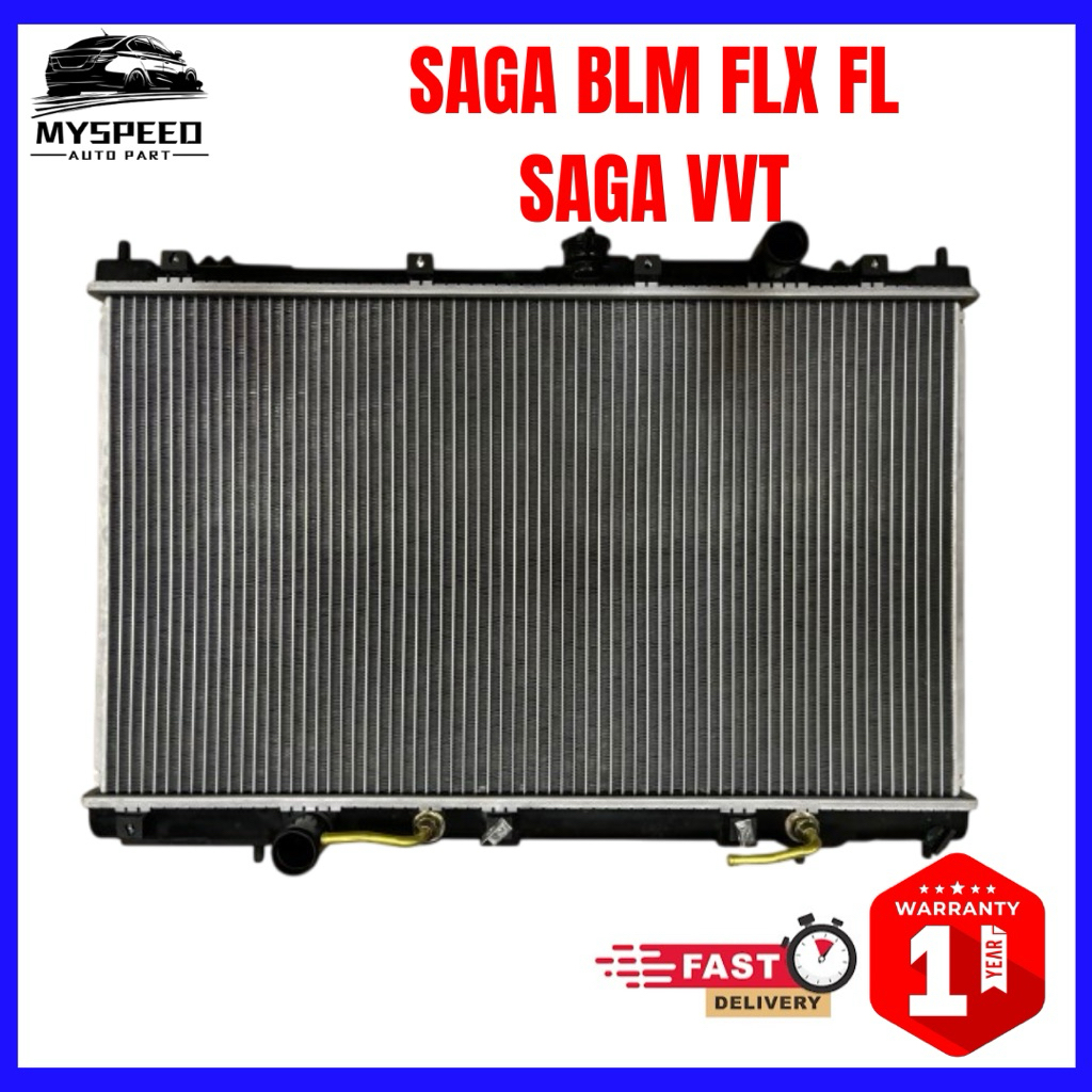 PROTON SAGA BLM FL FLX VVT HIGH QUALITY RADIATOR | Shopee Malaysia