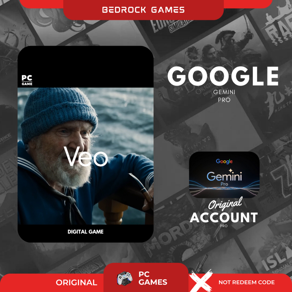 Google Gemini Pro [Veo 3] - PC Game | Shopee Malaysia