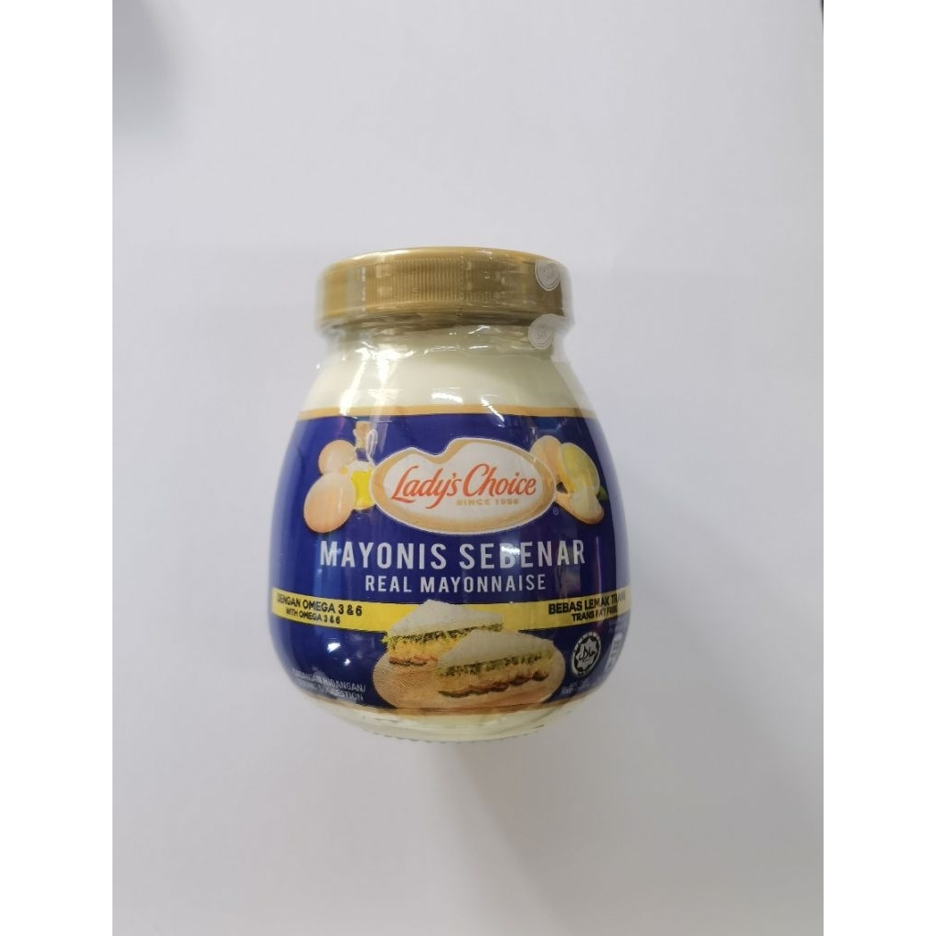 LADY'S CHOICE REAL MAYONNAISE 205ML/ LADY'S CHOICE MAYONIS SEBENAR/美奶滋 ...