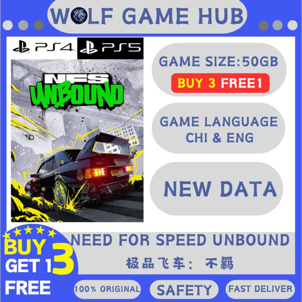 Need for Speed Unbound ( PS5 ) Game Digital Download Permainan Digital ...